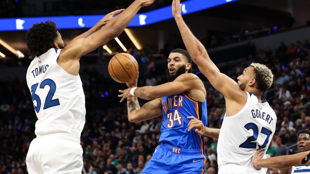 Rudy Gobert says Karl-Anthony Towns is a ‘wing in a center’s body ...