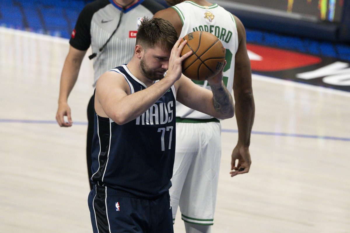 Luka Doncic's curious response when asked about his injury status amid ...